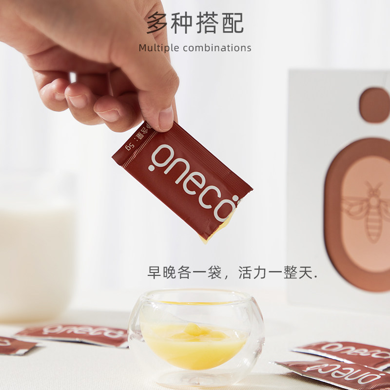 壹可壹鲜蜂王浆 天然官方正品蜂皇浆旗舰店花粉油菜蜂王胎蜂蜜