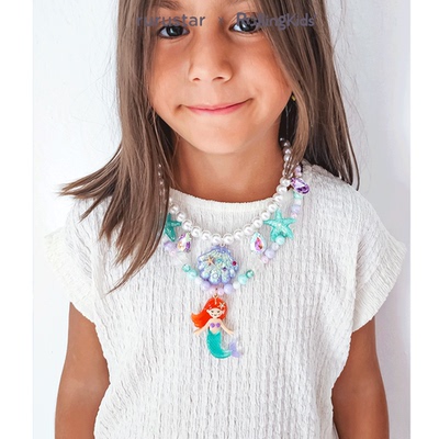 rurustar 儿童项链手链戒指百搭仿珍珠女童首饰饰品丨RollingKids