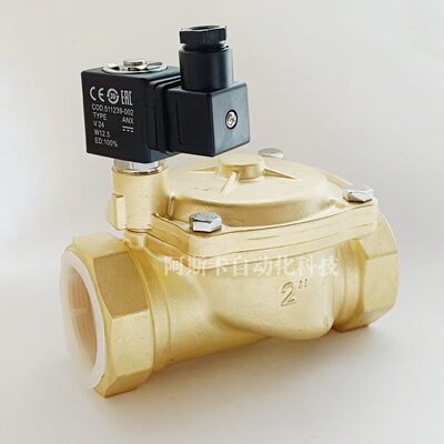 SCG238F016 SCG238F017 SCG238F018两位两通黄铜电磁阀SCG238E018