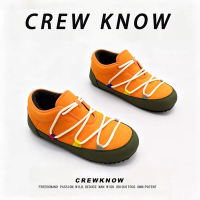 【法国CREW KNOW专柜】2025新款雪地靴男士时尚休闲耐磨冬季保暖