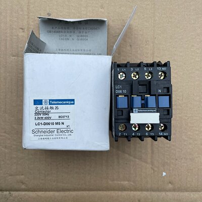 议价LC1D-0610 M5 N，交流接触器，可维修
