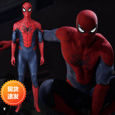 漫天际漫威复仇者联盟蜘蛛侠皮特帕克紧身衣cosplay全套J21037BA