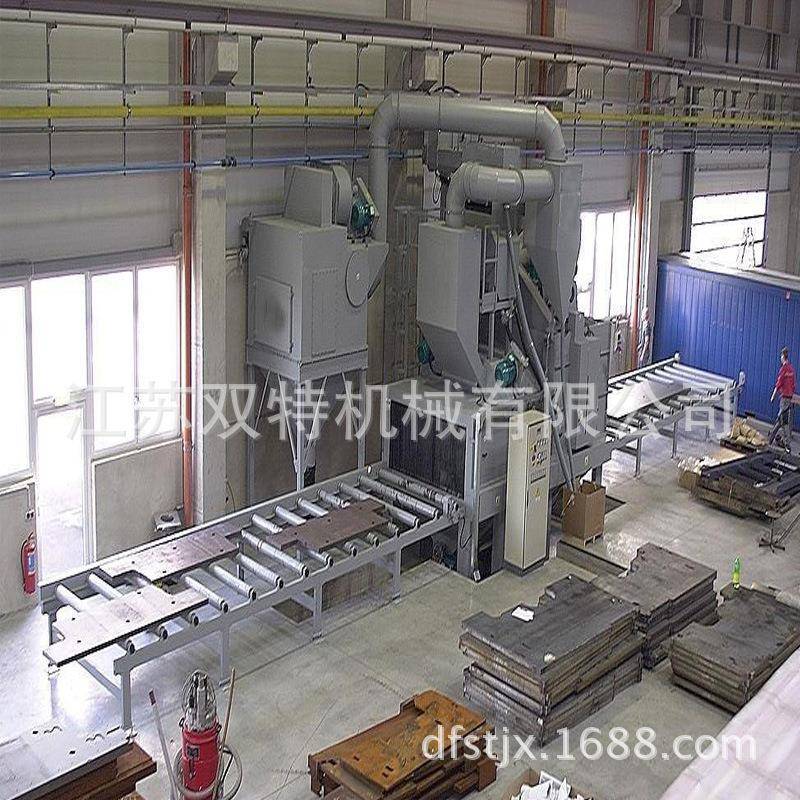 钢厂家供应钢管外壁抛机丸大型机钢管外壁清理上下通过式管外GTV