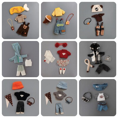 新款16-17厘米可爱卡通娃衣8分12分bjdOB11YMY GSC可穿换装服饰