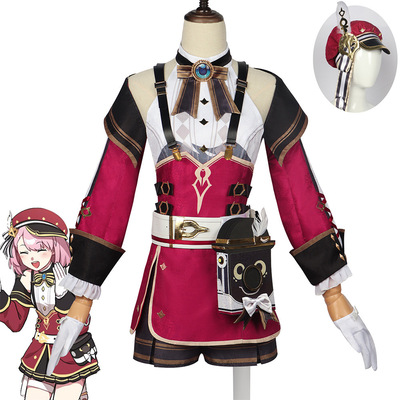 原神cos服装夏洛蒂cosplay服女枫丹记者游戏动漫女装全套c服套装