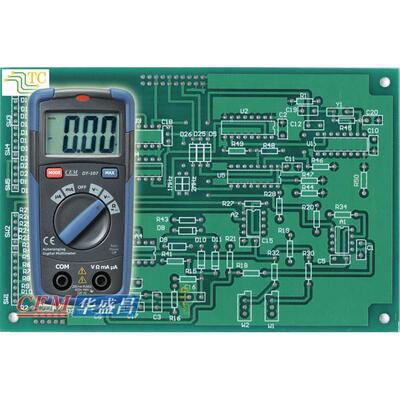 华盛昌CEM DT-107型数字万用表 自动量程数字万用表小型万用表