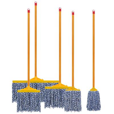 Thickened cotton thread head mop old style wringing 平板拖把