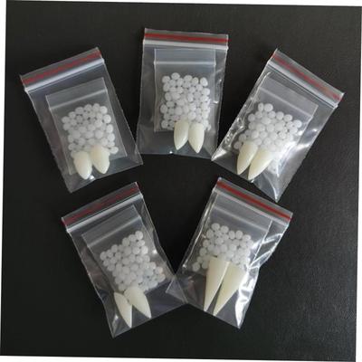 .2pc Resin vampire teeth fangs halloween Props diy teeth Plu