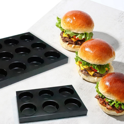 不沾烤盘模具15连大圆模