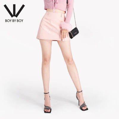boybyboy22半身裙下摆开叉