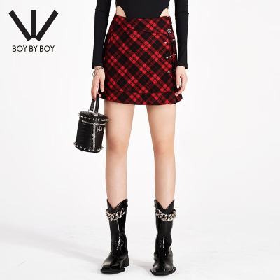 BOY潮牌女装半身裙A型裙