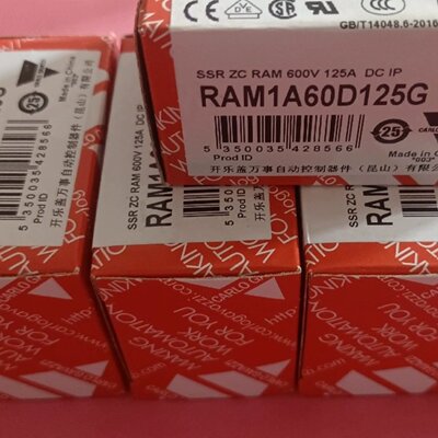 议价瑞士佳乐RAM1A60D125G固态继电器全新原装正品现货