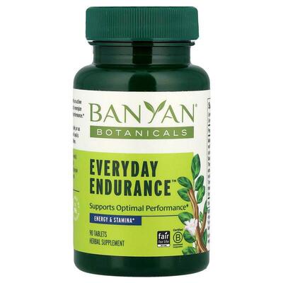 Banyan Botanicals,Everyday Endurance™ 耐力，90 片