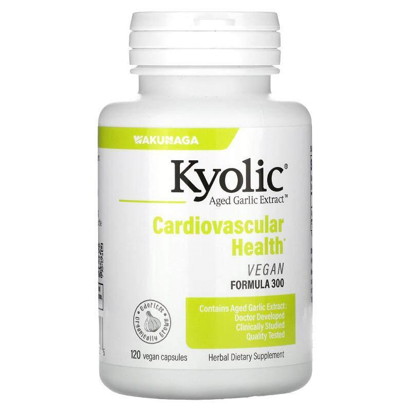 Kyolic,陈蒜提取物,心血管健康,全素配方 300,600 毫克,120