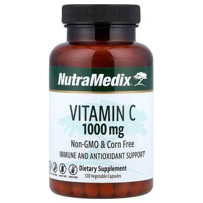 NutraMedix,维生素 C，1,000 微克，120 粒素食胶囊