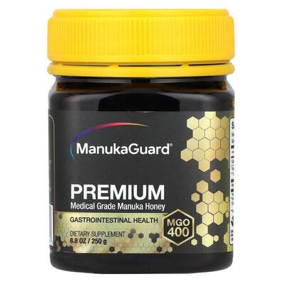 ManukaGuard,Pharmaceutical Grade麦卢卡蜂蜜，MGO 400，8.8 盎2