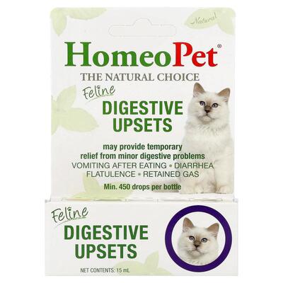 HomeoPet,Feline Digestive Upsets, 15 mL