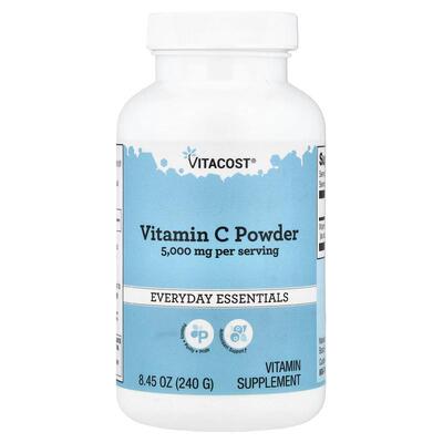 Vitacost日常基础系列维生素C粉末每日坚持清新相伴融入日常生活