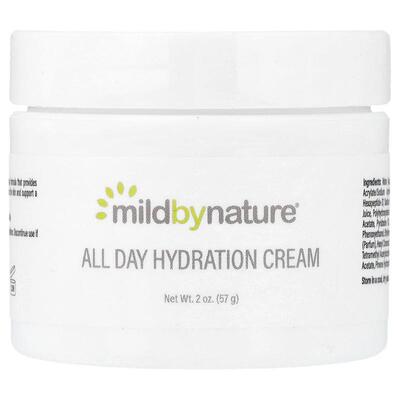 Mild By Nature,全天补水霜，2 盎司（57 克）