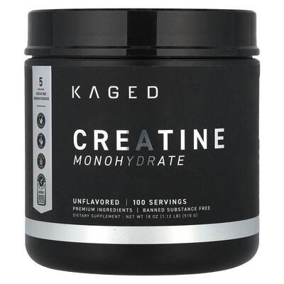 Kaged,一水肌酸，原味，1.12 磅（510 克）