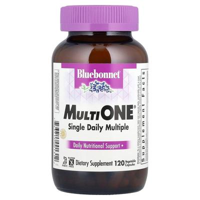 Bluebonnet Nutrition,MultiONE®，每日一次多营养素，120 粒素食