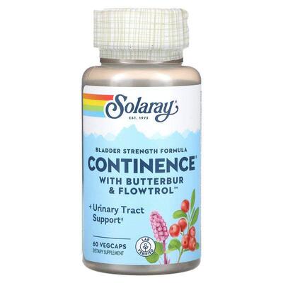 Solaray,Continence，60 粒素食胶囊