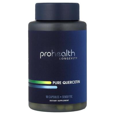 ProHealth Longevity,Pure Quercetin, 500 mg, 90 Capsules