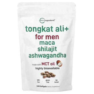 Micro Ingredients,Tongkat Ali+ For Men, 240 Softgels