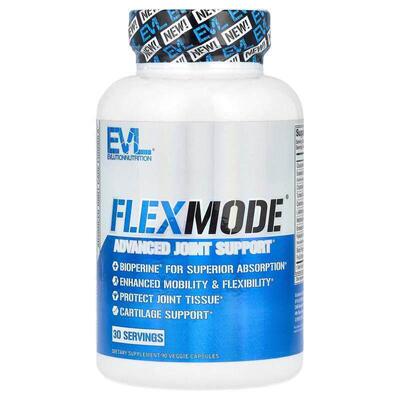 EVL,FlexMode®，高级关节帮助，90 粒素食胶囊