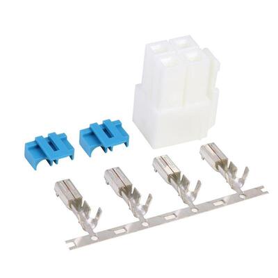 ALLOYSEED 4-Pin Power Connector Plug For Icom IC-7000 IC-710