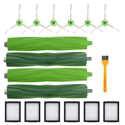 Vacuum Robot Brushes Set Vacuuming Machine Filters Cleaning