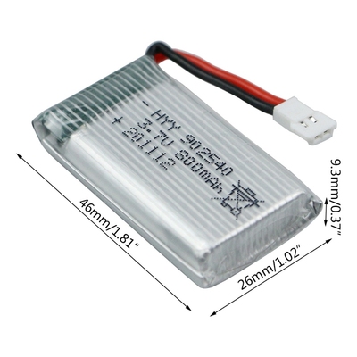 Supply 902540 3.7V 800mAh 4-axis Toy Airplane High-rate Batt