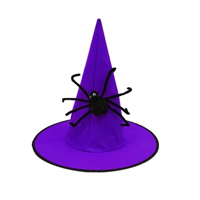 Halloween Hat Halloween Festival Masquerade Nonwoven Spider
