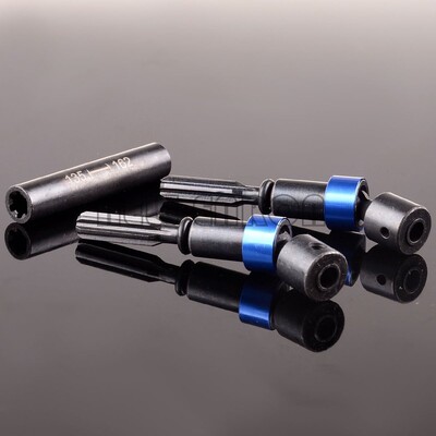 1Pc AX31114 Hard Steel Rear Main DriveShaft 135-162MM For RC