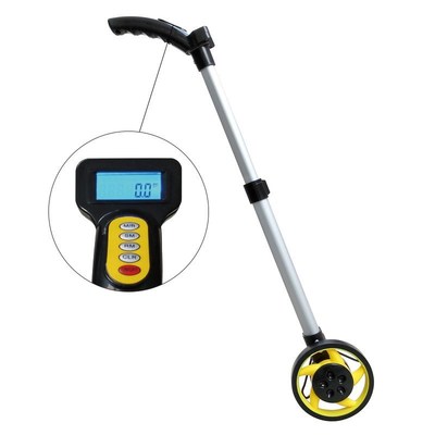 Freeshipping digital display telescopic measuring wheel dist