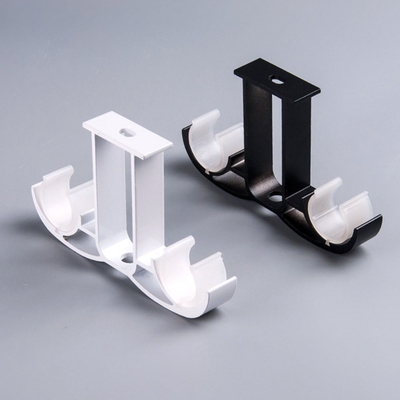 1pc Double Curtain Rod Brackets Window Hardware Holder Home