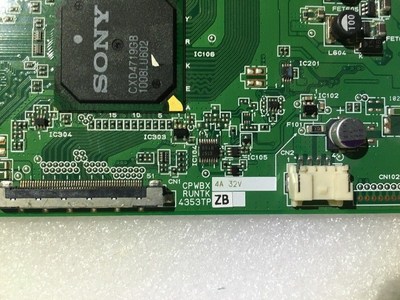 Free shipping original logic board CPWBX RUNTK 4353TP ZC ZB