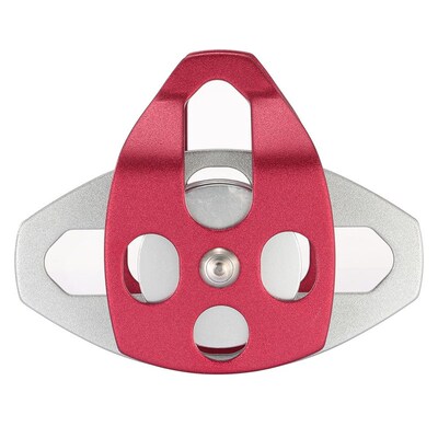 Lixada 30kN Large Aluminum Twin Sheave Pulley Outdoor Tools