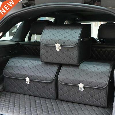 Collapsible Car Trunk Storage Box High Capacity Organizer In