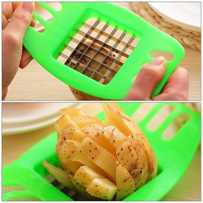 1Pcs Portable Potato Cutting Device Cut Fries Potatoes Cutti