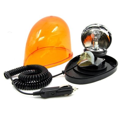 High Power Bulb Rotating Warning Beacon Emergency Light for
