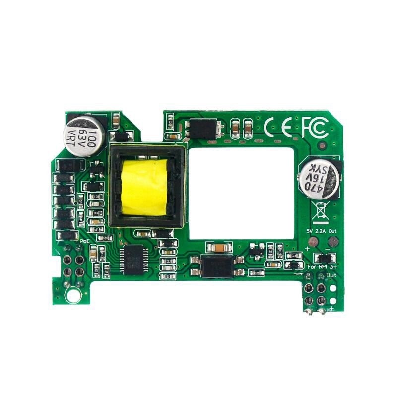 for Raspberry Pi 4B 3B+ Ethernet POE Power Supply Module POE_虎窝淘
