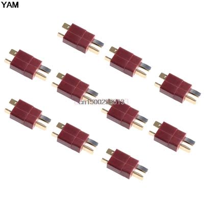 20Pcs 10 Pairs T Plug Male & Female Connectors Deans Sty