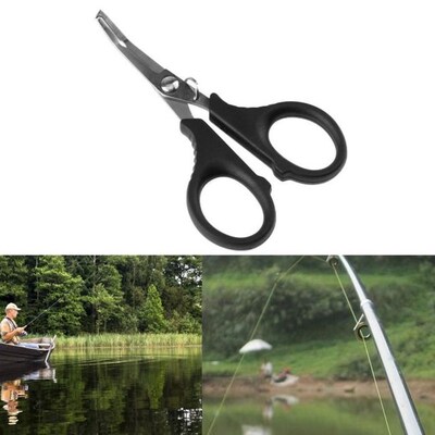 Fishing Pliers Scissor Braid Line Lure Cutter Hook Remover F