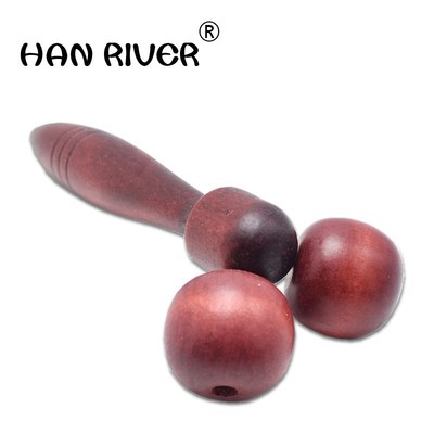 Wooden facial massager Thin face artifact Facial massage