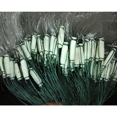 0.3mm Thick line H1.5m sink gill net L50m nylon fishing net