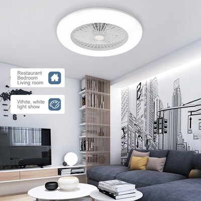Ceiling Fan with Lighting LED Light Adjustable Wind Speed wi