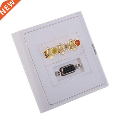 3RC VG udio Video Wll Fce Plte Pnel