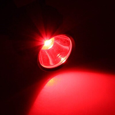 Kohree 3W Red LED Cap Head Light Car Home Charger Waterproo