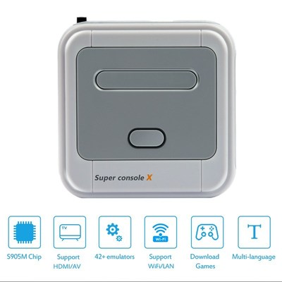 SUPER CONSOLE X WIFI Video Game Consoles Support AV/HDMI 4K